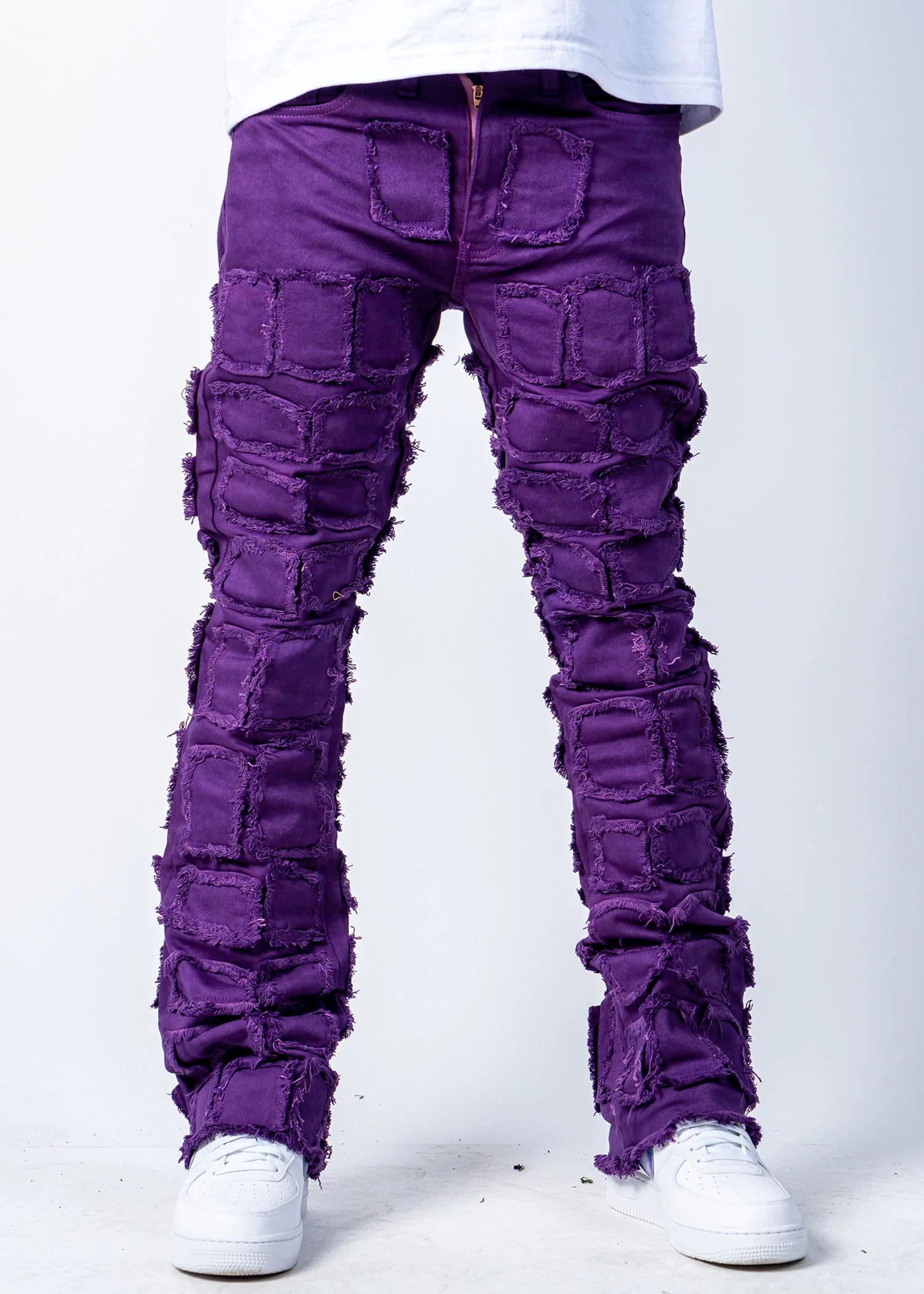 How to Style Purple Jeans in 2024