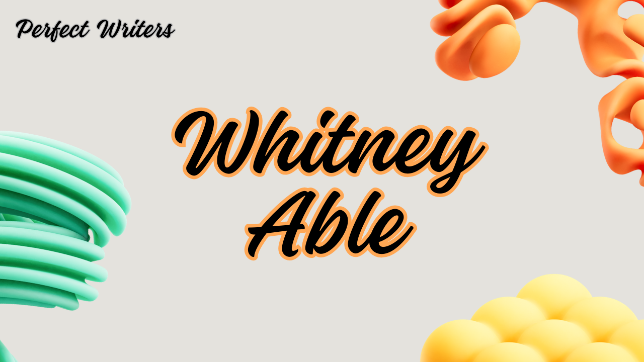 Whitney Able Net Worth 2024, Husband, Age, Height, Weight